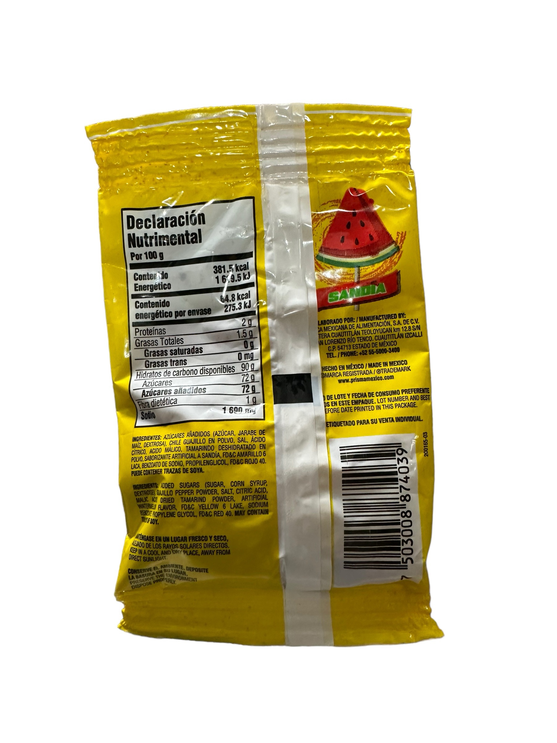 Tamboreta Sandía 17gr – Diverse Shop